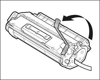 Replace the toner cartridge. (MF6595cx/MF6595/MF6590 Only)