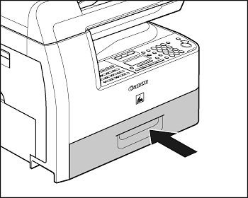 Remove the jammed paper.