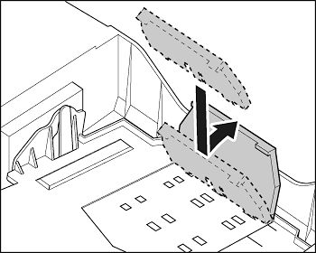 Insert the paper cassette as far as it will go or load paper.