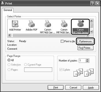 Two-Sided Printing from PC (MF7400 series)