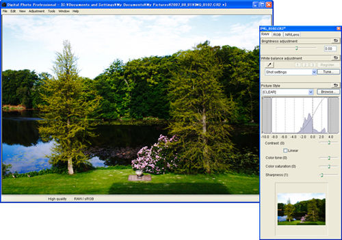 How to apply a Picture Style File to an Image Using Digital Photo ...