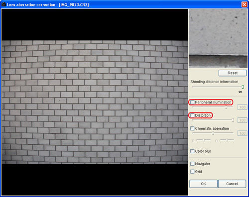 How to correct image distortions and color blur (Lens Aberration ...
