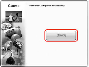 Installing the Driver / Software (USB Connection) - MP620 / MP620B