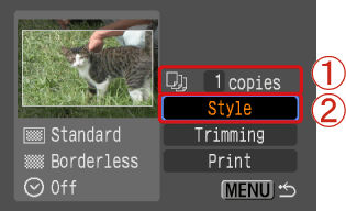 How to Direct Print using Canon Direct Print and Bubble Jet Direct.