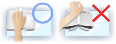 Adjusting the Gutter Shadow Correction Settings (5600F, LiDE 100, LiDE 200)