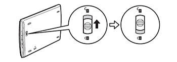 Unlock the Scanning Unit (LiDE 100, LiDE 200)
