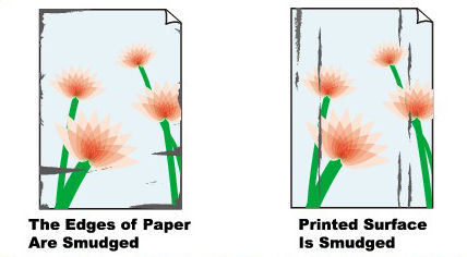 Paper Is Smudged/Printed Surface Is Scratched - PRO-1
