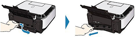 Removing Paper Jams - MP620 / MP620B