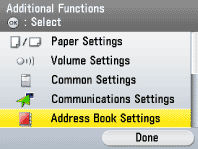 Registering File Server Addresses in One-Touch