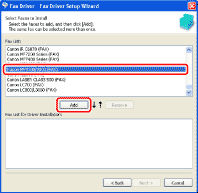 Software Installation for the USB Connection Environment
