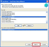 Software Installation for the USB Connection Environment