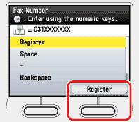 Storing Forwarding Settings (Fax)