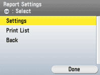 Setting TX Reports to Print Automatically