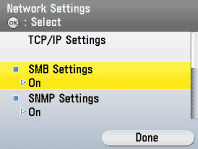 Setting the Machine for Scan to File Server (SMB) (MF9200 Series)