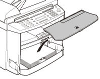 Loading Paper into the Paper Cassette when there is a Error (MF4300 ...