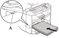 Loading Paper into the Paper Cassette when there is a Error (MF4300 ...