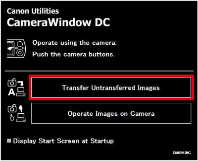 How to download images in Windows.