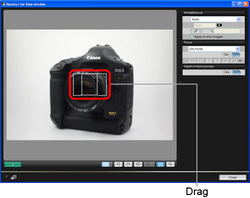 How to operate remote shooting using EOS Utility.