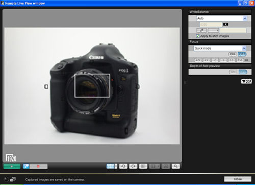 How do I shoot movies remotely in Live View using EOS Utility.