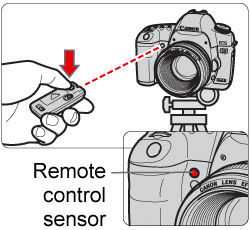 How to shoot with a remote switch on the EOS 5D Mark II.