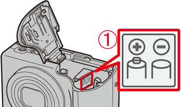 Troubleshooting power issues for cameras using AA type batteries.