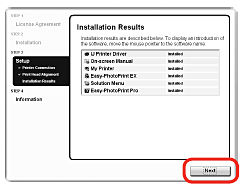 Start the installation manually - Pro9000 Mark II