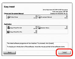 Start the installation manually - Pro9000 Mark II
