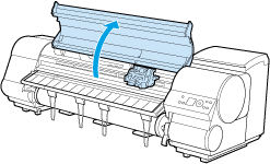 Replacing the Maintenance Cartridge - iPF800 Series