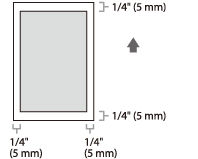 Acceptable paper/original types and sizes - D1100 Series