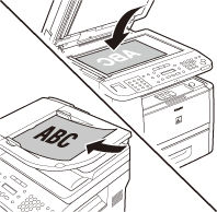 Basic Copying Method (D1100 Series)