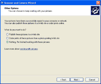 Scanning with the WIA Driver (D1100 Series)