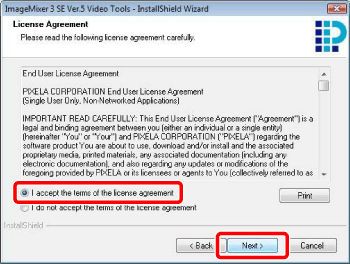 Installing the PIXELA ImageMixer 3 SE software bundled with the VIXIA ...