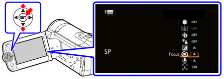 Using manual focus with the VIXIA HF20 and HF200