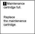 Replacing the Maintenance Cartridge - iPF800 Series