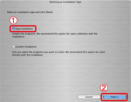 Installing the Printer Driver and Connecting the Printer to a computer ...