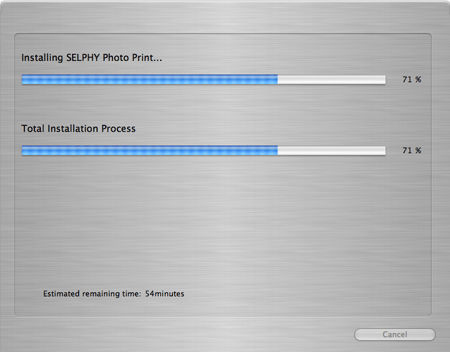 Installing the Printer Driver and Connecting the Printer to a computer ...