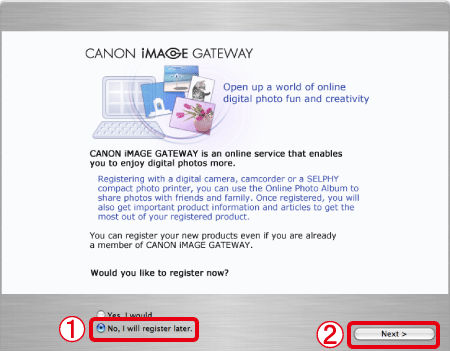 Installing the Printer Driver and Connecting the Printer to a computer ...