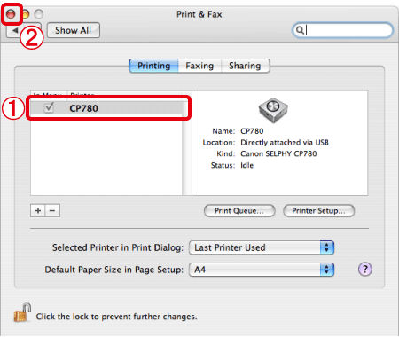 Installing the Printer Driver and Connecting the Printer to a computer ...