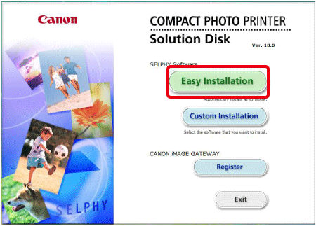 Installing the Printer Driver and Connecting the Printer to a computer ...