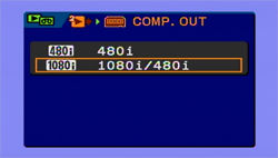 Connecting the VIXIA HV40 to a high-definition television