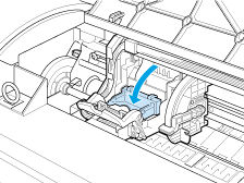 Replacing the Printhead (iPF650 - iPF750 series)