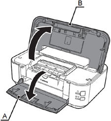 Steps for setting up the printer - iP4700