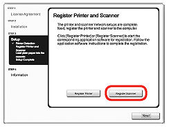 Setup the MP560 for use over a wireless LAN (Windows)