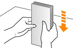 Load the paper specified in the menu. (MF8050Cn)