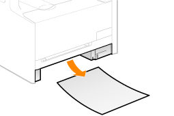 Paper Jams in the Paper Cassette (Cassette 1 or 2)