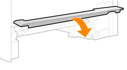 Removing Paper Jams in the Manual Feed Slot (MF8050Cn)