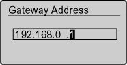 Setting the IP Address.