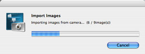 Importing Images (CameraWindow 8.4-8.6 / Mac OS X)