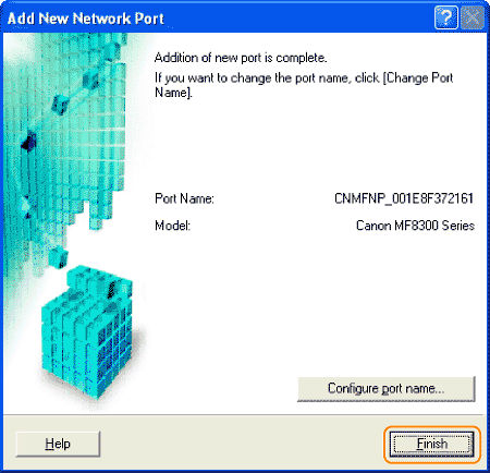 Port Settings to Print in a TCP/IP Environment (Windows)