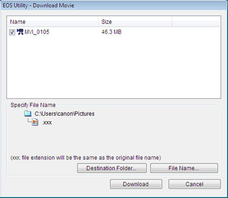 Using the Remote Live View Function in EOS Utility to Shoot Still Photos and Movies Remotely ...